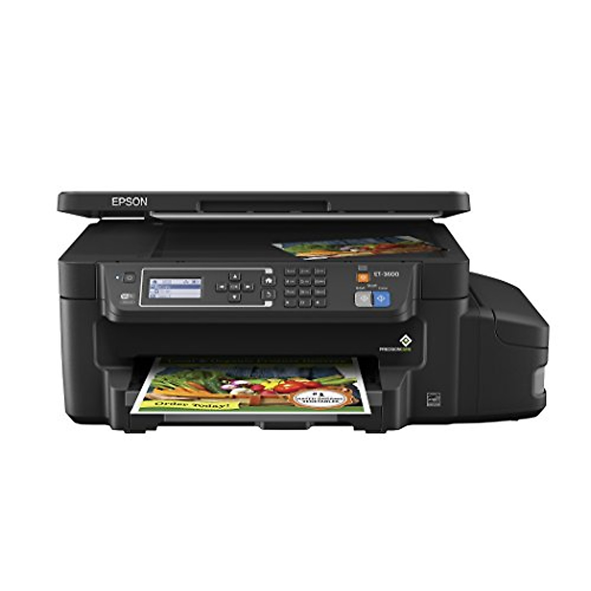 Epson ET-3600 EcoTank Wireless Color All-in-One Supertank Printer with Scanner, Copier & Ethernet
