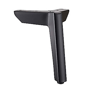 WeiLaiKeQi Furniture Sofa Legs, Metal Furniture Legs, Bed Risers for Table Sofa Cupboard, Black 8cm