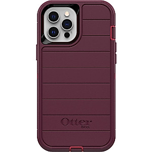 OtterBox Defender Series SCREENLESS Edition Case for iPhone 12 Pro Max (Only) - Non-Retail Packaging - Berry Potion (Raspberry Wine/Boysenberry)