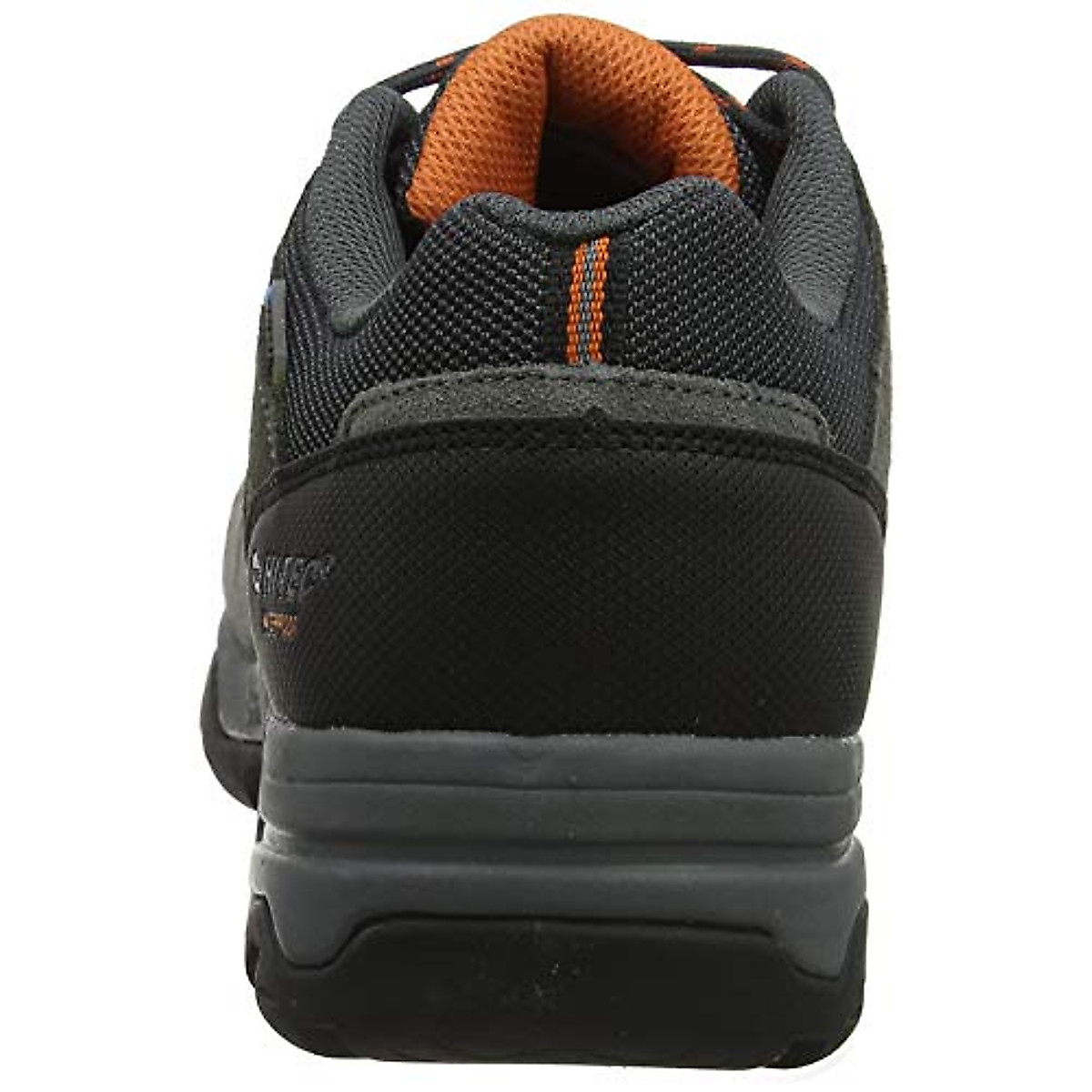 Hi-Tec Men's BANDERRA II Low WP Wide Rise Hiking Boots, Grey Charcoal Graphite Burnt Orange 51, 11