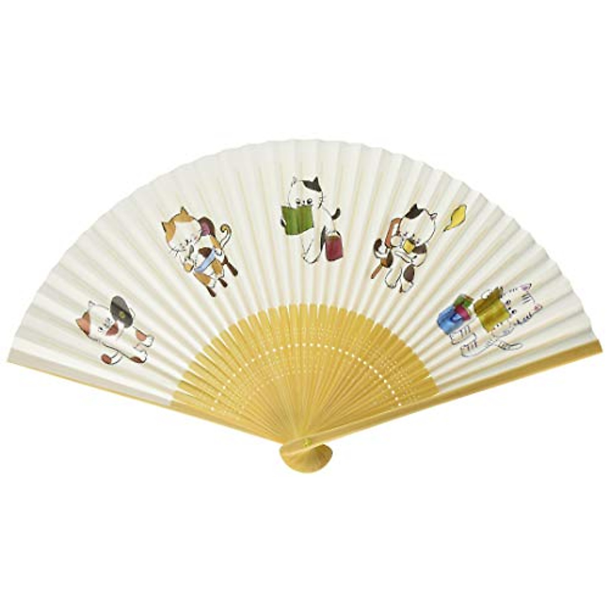 Shinkyo sei do Shin-Kyokudo Modern Traditional Pattern Folding Fan, one Size, Other