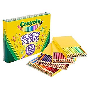 Crayola Colored Pencils Set (120ct), Bulk, Great for Adult Coloring Books, Gifts for Kids & Adults