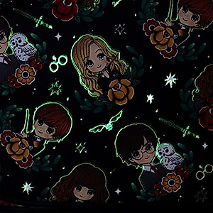 Loungefly Harry Potter Glow In The Dark Kawaii Mini Backpack Multicolor