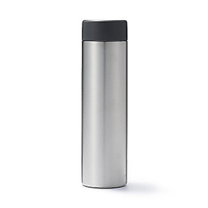 Muji 44593776 Stainless Steel Insulated Bottle, Approx. 16.9 fl oz (500 ml)