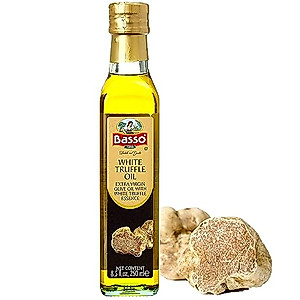 White Truffle Oil | LARGE SIZE 8.5oz (250 ml) | High Concentrate | Great for Pasta, Pizza, Risotto, or any of your favorite recipes. (8.5 Fl Oz (Pack of 1))