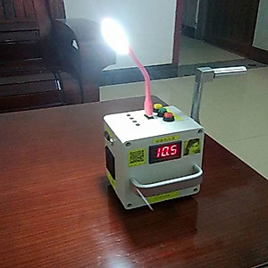 30W Outdoor Hand Crank Generator Power Station AC 220V DC 12V USB 5V Quick Charge Outdoor Portable Manual Crank Generator