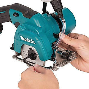 Makita CC02R1 12V MAX CXT Lithium-Ion Cordless Tile/Glass Saw Kit, 3-3/8"
