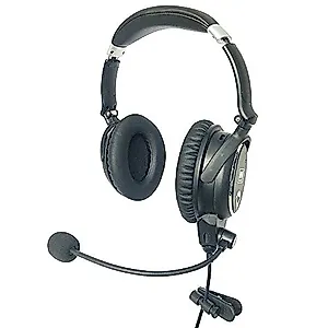 UFQ A7 ANR Aviation Headset- 2021 Version with Metal Shaft More Durable -A7 Could be a Small Version Bxxx X-20 BUT More Comfortable Clear Communication Great Sound Quality for Music with MP3 Input