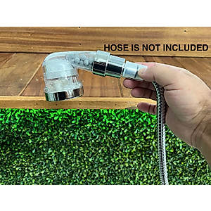 Socila Clear Sprayer Head 3 Function With Filter For Shampoo Bowl, High Pressure And Water Saving, Filter For Dry & Frizz Hair