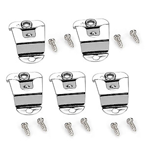 Match 5Pcs Mic Hangup Clip, with Screws Microphone Hang Up Clip, Metal for GM300/GM950/GM3688 TM471/TM281