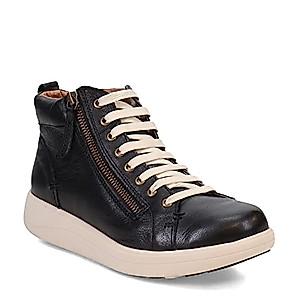 Strive Women's Sneaker Boot - Kensignton - Arch Supportive Black - 7.5 Medium