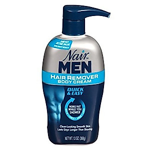 Nair Men Hair Removal Body Cream, 13 Ounce (Pack of 2)