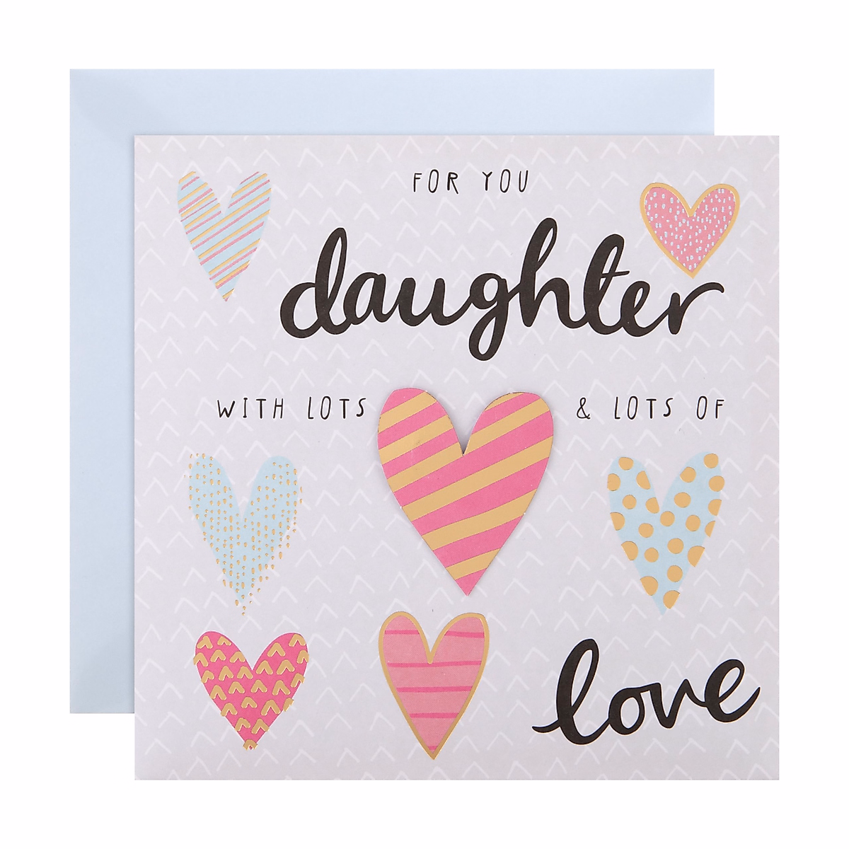 Hallmark Birthday Card for Daughter - 3D Heart Design