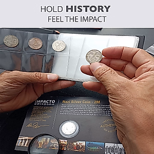 Authentic WW2 Memorabilia World Currency - One Nazi Coin of 5 German Marks Issued from 1936 to 1939 from The World War 2 - Third Reich