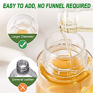 Oil Sprayer for Cooking, 180ml Glass Olive Oil Sprayer Bottle with Brush,Thick Glass, Large Range, Strong Spray Force, Olive Oil Spray Bottle for Cooking, Kitchen Gadgets Accessories for Air Fryer