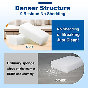 Dr.WOW 50 Pcs/lot Magic Sponge Eraser Multi-Functional Melamine Foam Cleaner 100x70x30mm