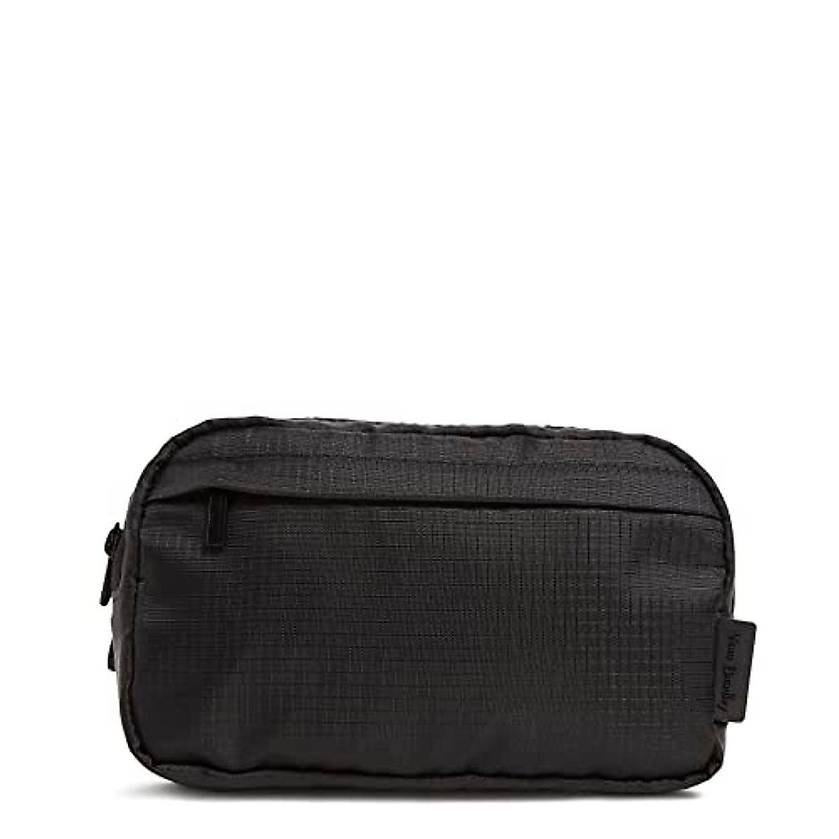 Vera Bradley Women's Ripstop Mini Belt Bag Sling Crossbody, Black, One Size