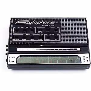 Stylophone Gen X-1 Portable Analogue Electronic Synthesizer with Built-in Speaker | Synth Musical Instrument | Synthesizer Keyboard | Stylophone Instrument