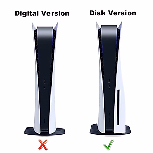 DOMILINA Full Body Vinyl Skin Decal Cover for PS5 Disk Edition Console & Controllers - Green Lightnings