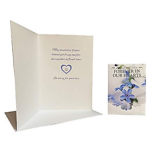 Pet Sympathy Card & Forget Me Not Seed Packet Memorial Gift Set