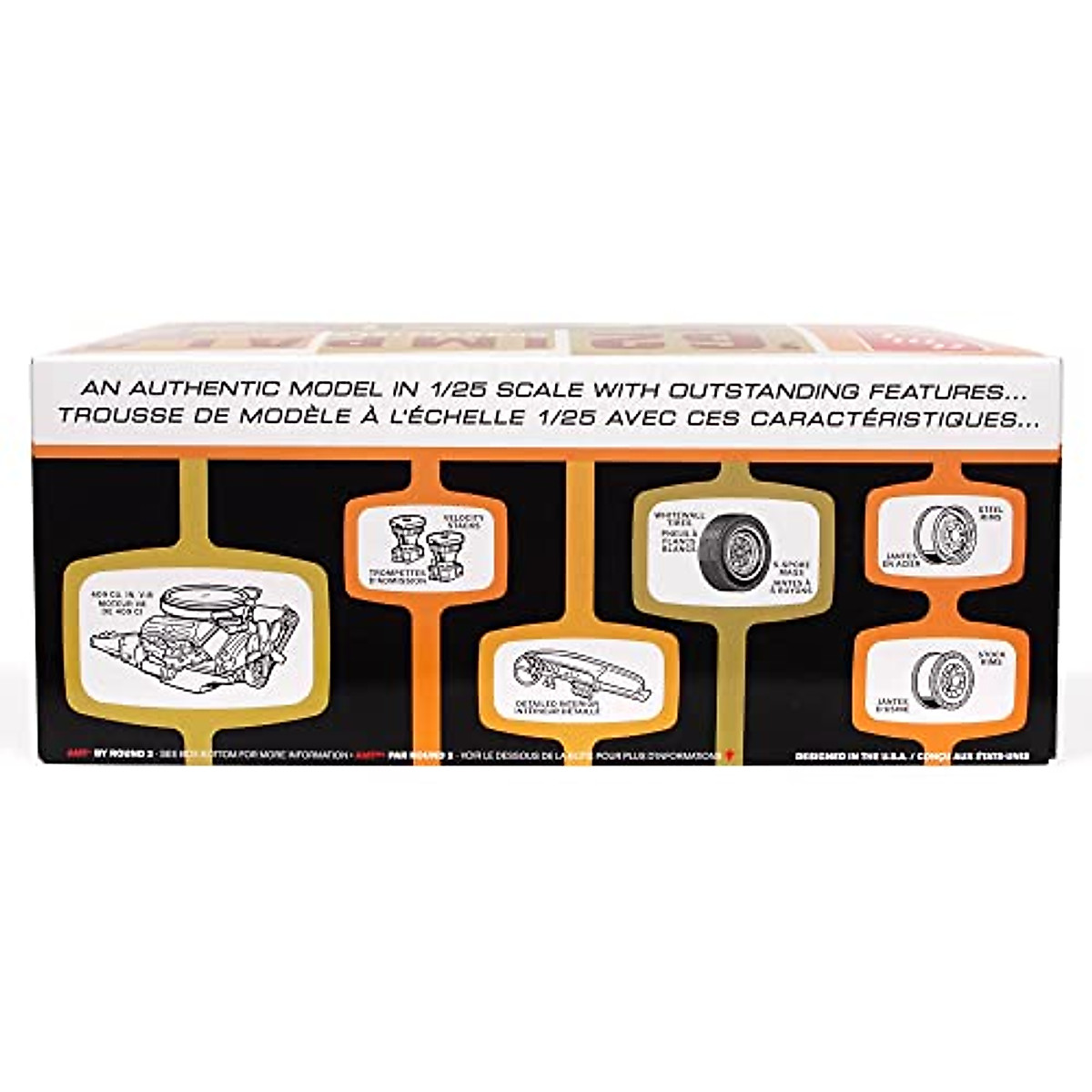 AMT 1962 Chevy Impala Convertible 1:25 Scale Model Kit