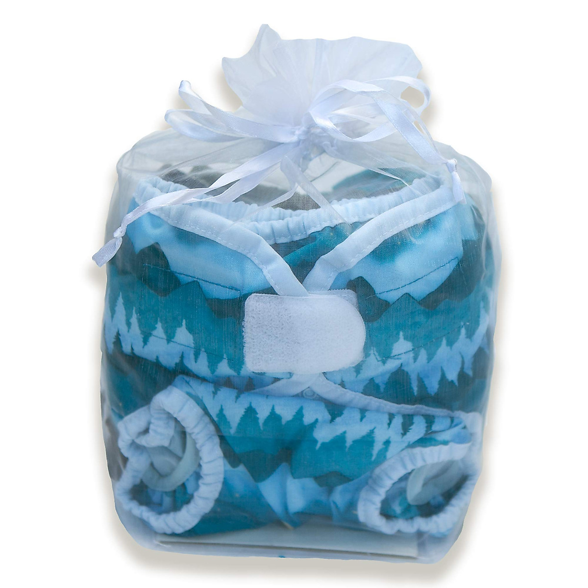 Thirsties Bundle of Adventure Cloth Diaper Collection Package, Duo Wrap Hook & Loop Cloth Diaper Cover, Bundle of Adventure Size 2