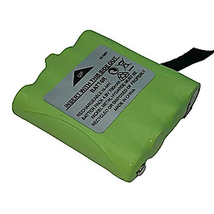 2 Pack BATT6R Battery AVP8 Rechargeable Batteries 4.8V 700mAh for Midland Two Way Radio Walkie Talkie LXT560VP3 LXT500VP3 LXT535VP3 LXT560