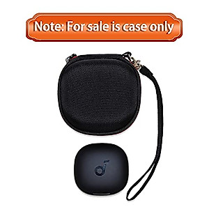 LTGEM EVA Hard Case for Soundcore by Anker Liberty 4 / Liberty 3 Pro Noise Cancelling Earbuds - Travel Protective Carrying Storage Bag (Sale Case Only)