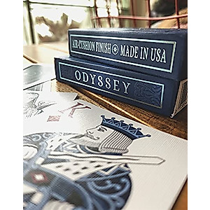 Bicycle Odyssey Playing Cards, Blue