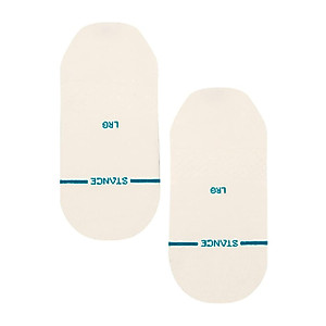 Stance Love No Show White LG (US Men's Shoe 9-13, Women's Shoe 11-14)