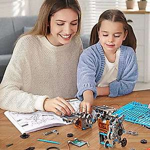 12-in-1 Science Solar Robot Kit for Kids,STEM Educational DIY Solar Powered Building Toys Experiment Set for 8 9 10 11 12 13 14 Years Boys and Girls