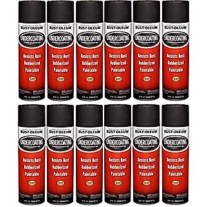 Rust-Oleum Black Undercoating 15 oz. (12 Pack)