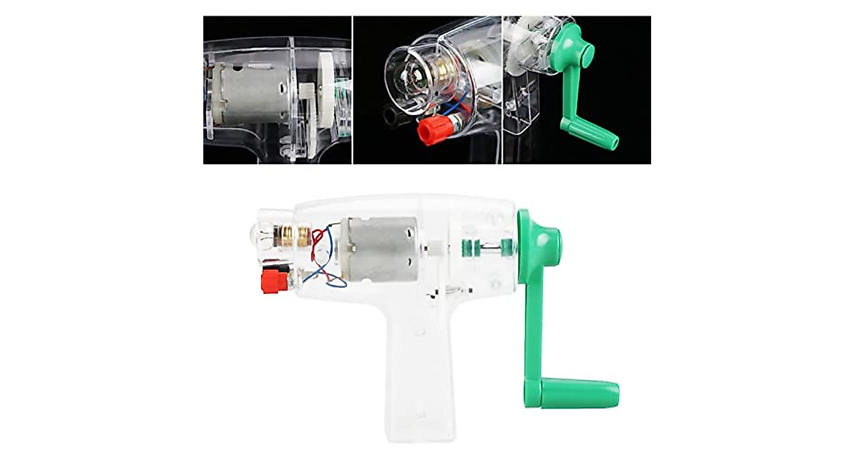 Hand Crank Electricity Generator - Teach Physics Easily