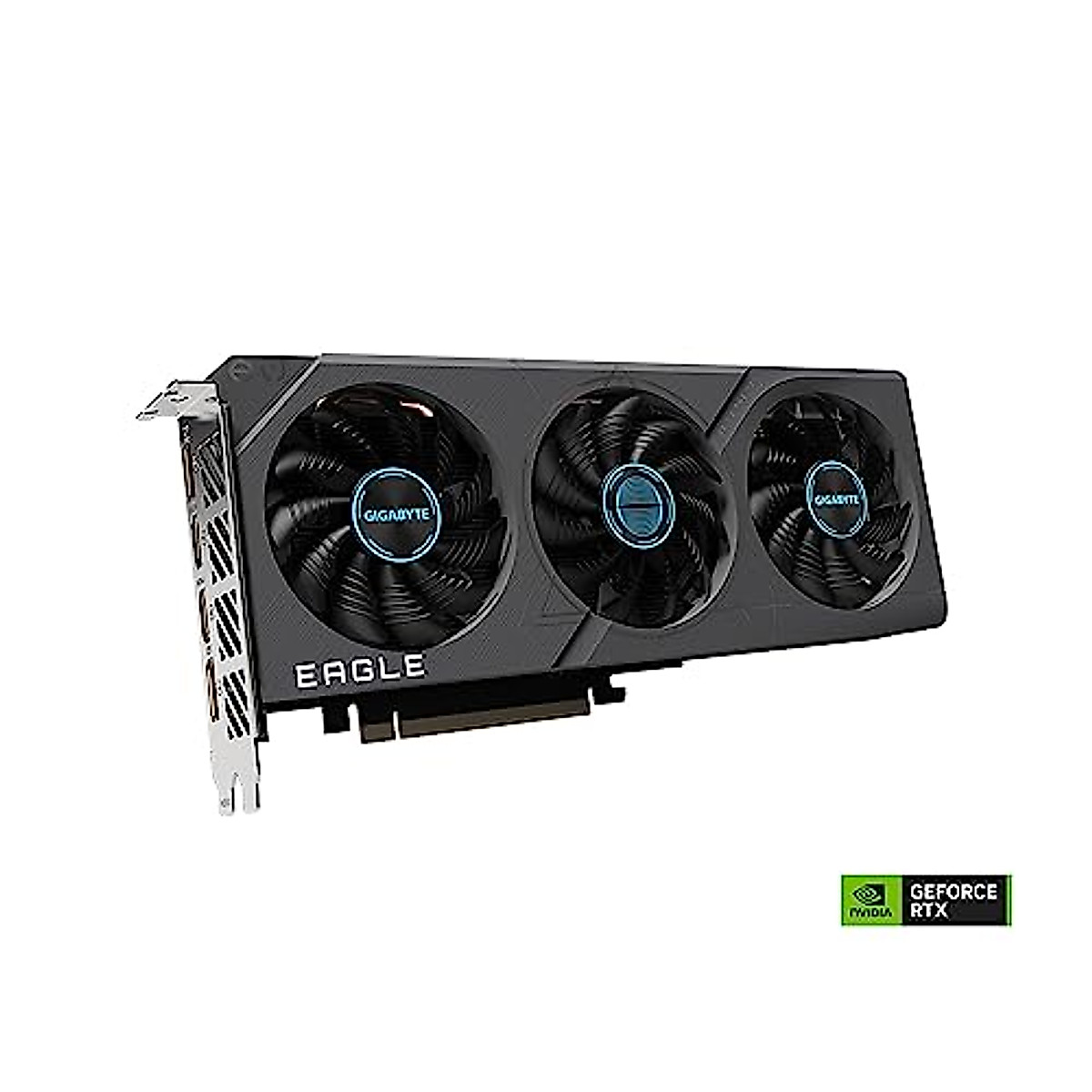 Gigabyte GeForce RTX 4060 Eagle OC 8G Graphics Card, 3X WINDFORCE Fans, 8GB 128-bit GDDR6, GV-N4060EAGLE OC-8GD Video Card