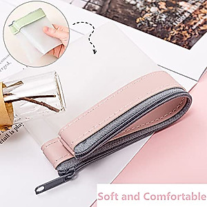 LELEBEAR 3 Pieces Pencil Case Zipper Clear Pouch Big Capacity Pencil Bag Multipurpose Cosmetic Travel Carry Portable Bags for Women,Students,Men,Kids Gifts (Pack-3)