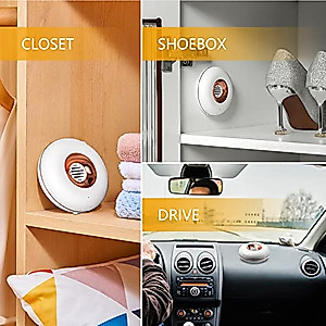 Mini USB Fridge Deodorizer Ozone Odor Eliminator Portable Rechargeable Ozone Generator Refrigerator Electronic Fresh Keeper Air Purifier For Fridge Freezer for Car Shoes Closet Kitchen