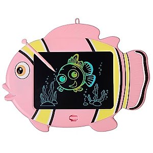 rivoeis 9 Inch LCD Writing Tablet Toddler Toys, Learning Doodle Board Drawing Pad for Kids, Drawing Board Toy Christmas Birthday Gifts, Drawing Tablet for Girls Boys