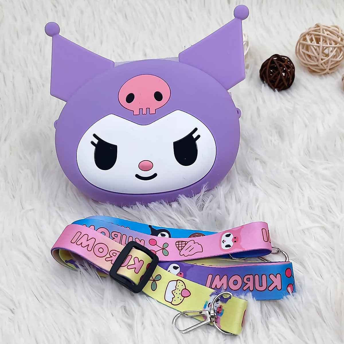 Eiodlulu Mini Cartoon Crossbody Shoulder Bag Kawaii Anime Cute Toy Bag Accessories Coin Purse For Girls Women Teen