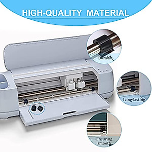 GTPARTES Rubber Roller Compatible with cricut Maker 2/3 cricut Joy cricut Explore air 2 cricut Explore 3 and All Other cricut Models Rubber Wheel Mat Guide
