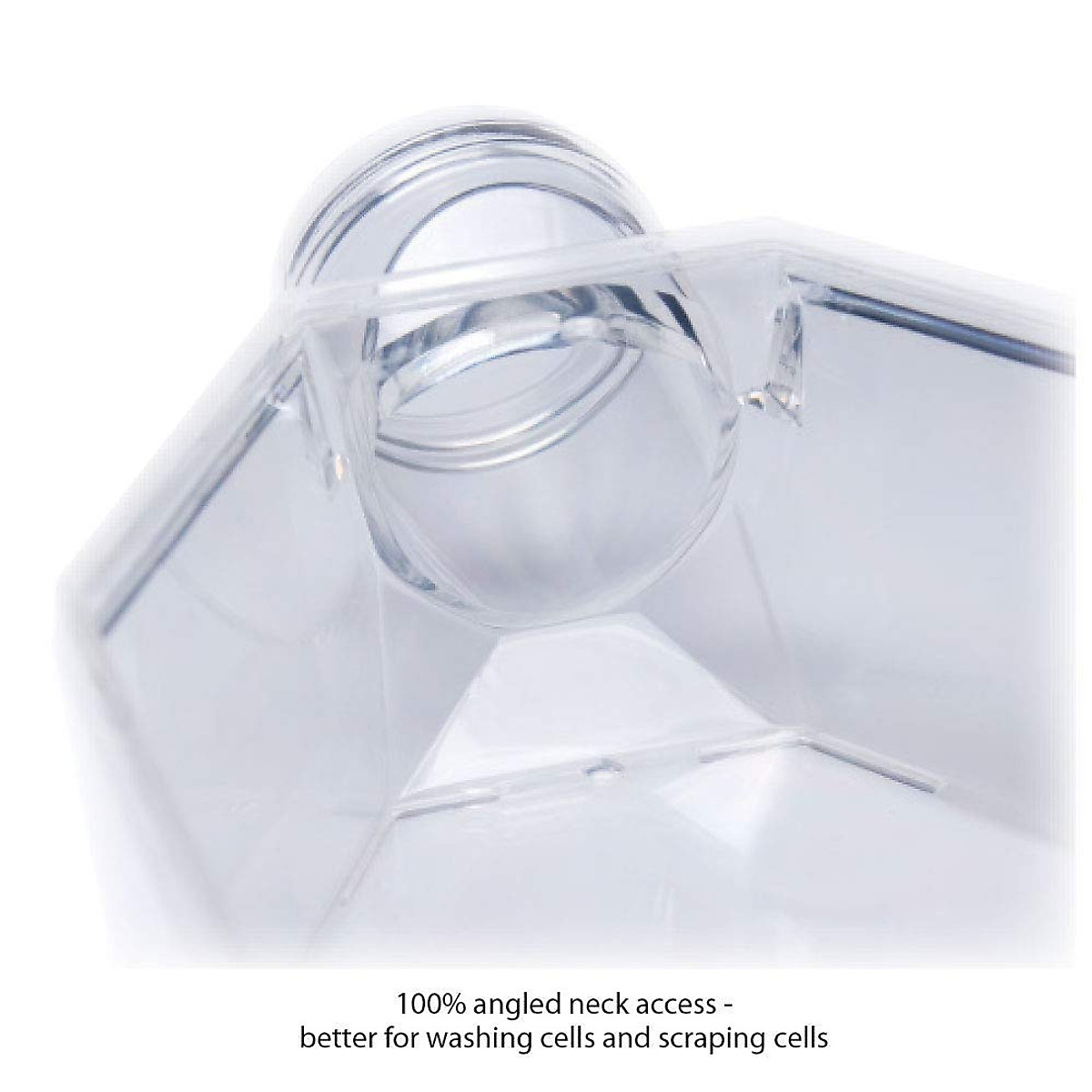 TC Treated Flasks, 250ml, Vented, Growth Area: 75.0cm2, 5 per Sleeve, 100 Flasks/Unit