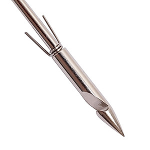 SOPOGER Fishing Dart Slingshot Arrows - 12 Pack Slingshot Fishing Reel Darts 5.9inch Silver Catapult Spear Fishing Arrows Bulk for Adults Hunting Bowfishing