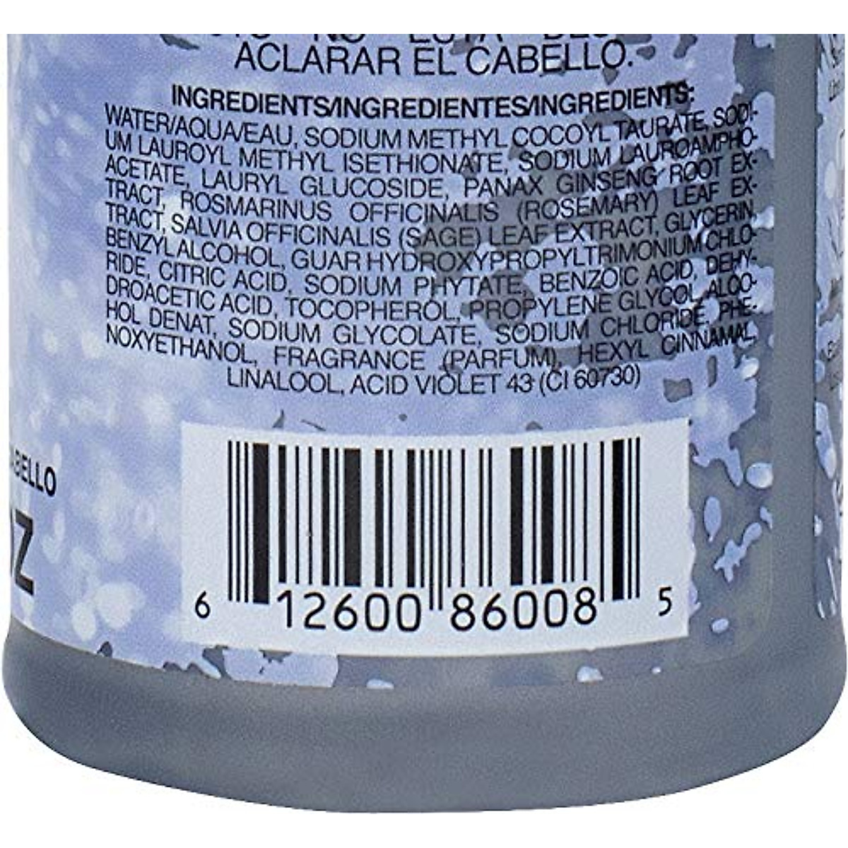 MANIC PANIC Silver Stiletto Toning Shampoo - Sulfate Free Purple Shampoo For Pale, Platinum Blondes, Grey, Blue, And Purple Hair Color - Tones Brassiness (8oz)