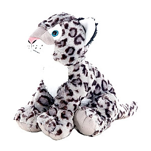 Winter The Snow Leopard Stuffed Animal – 16 Inch Soft and Huggable Plush Toy for Kids – Cute and Adorable Snow Leopard Plushie – Ideal Gift for Boys and Girls