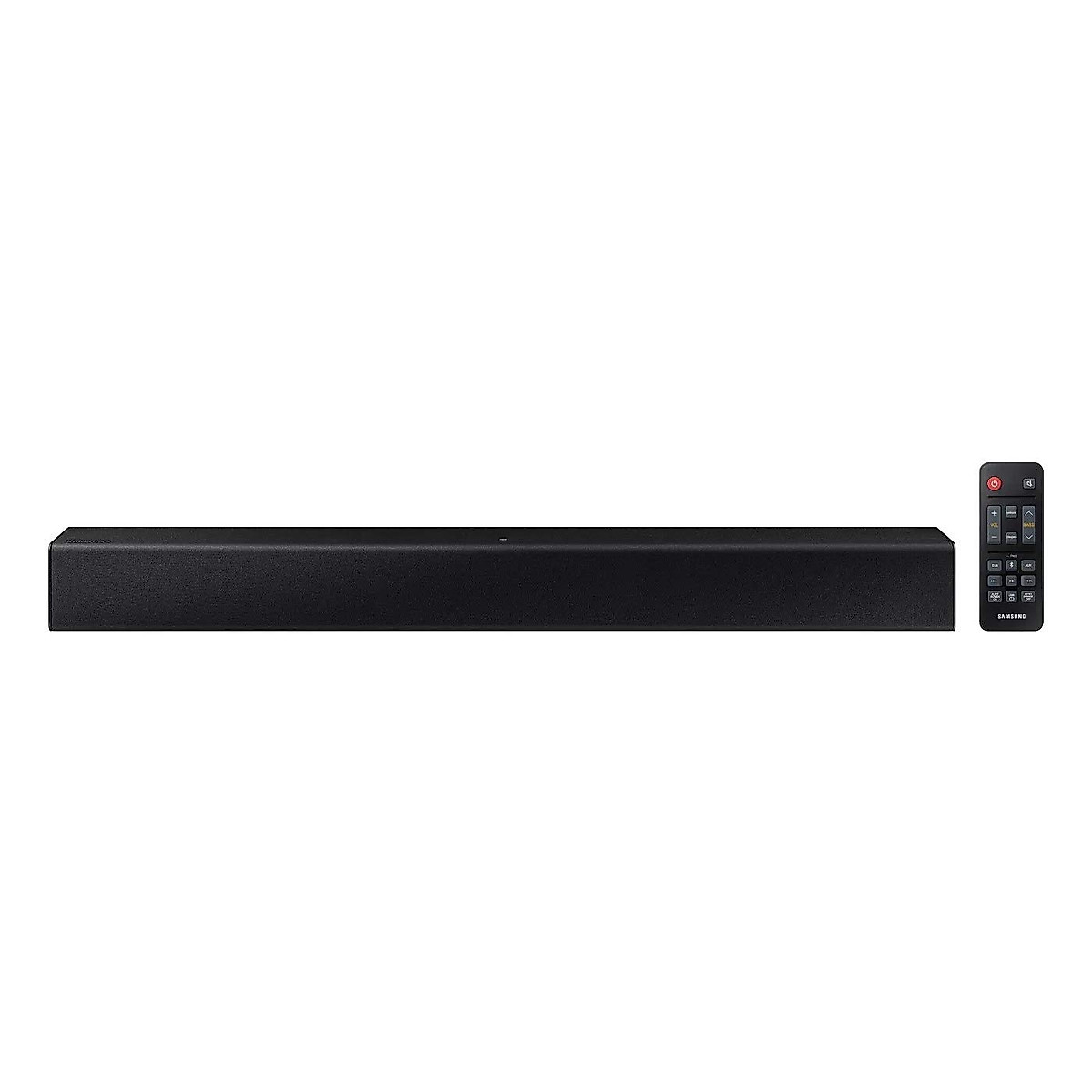 Samsung Dolby Audio/DTS 2.0 Channel Soundbar with Built-in Woofer - Black - Supports Streaming Music via Bluetooth & NFC (HW-T400) (Renewed)