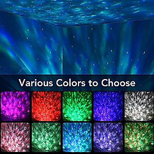 Star Projector, Smart Galaxy Projector Works with Alexa Google Assistant, Phone App Remote Control Night Light Projector with LED Nebula Galaxy Bluetooth Speaker Timer for Kids Adults Bedroom Decor