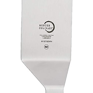 Mercer Culinary Millennia Turner Handle, 8 Inch x 3 Inch Blade, White Handle
