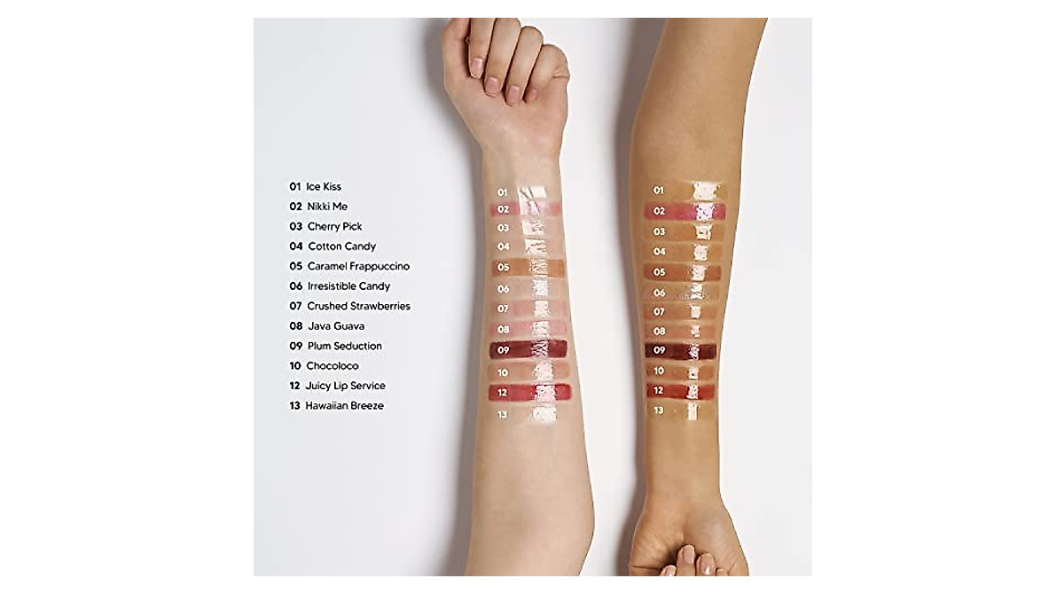 Ruby Kisses Jellicious Lip Gloss for Hydrated, Shiny Lips