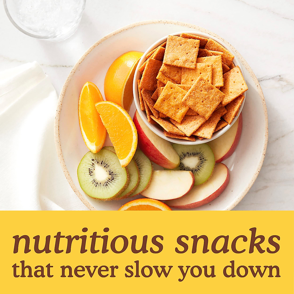 Simple Mills Almond Flour Crackers, Farmhouse Cheddar - Gluten Free, Healthy Snacks, 4.25 Ounce (Pack of 1)