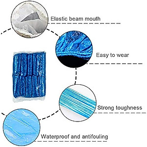 Disposable Arm Sleeves Covers, PeSandy 100pcs Waterproof PE Oversleeves Covers