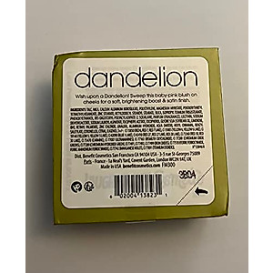 Benefit dandelion brightening finishing powder deluxe travel size 0.12 oz 3.5gram